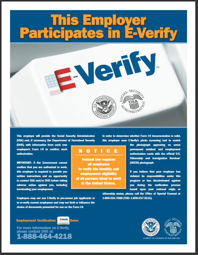 Federal E-Verify | General Data Company, Inc.